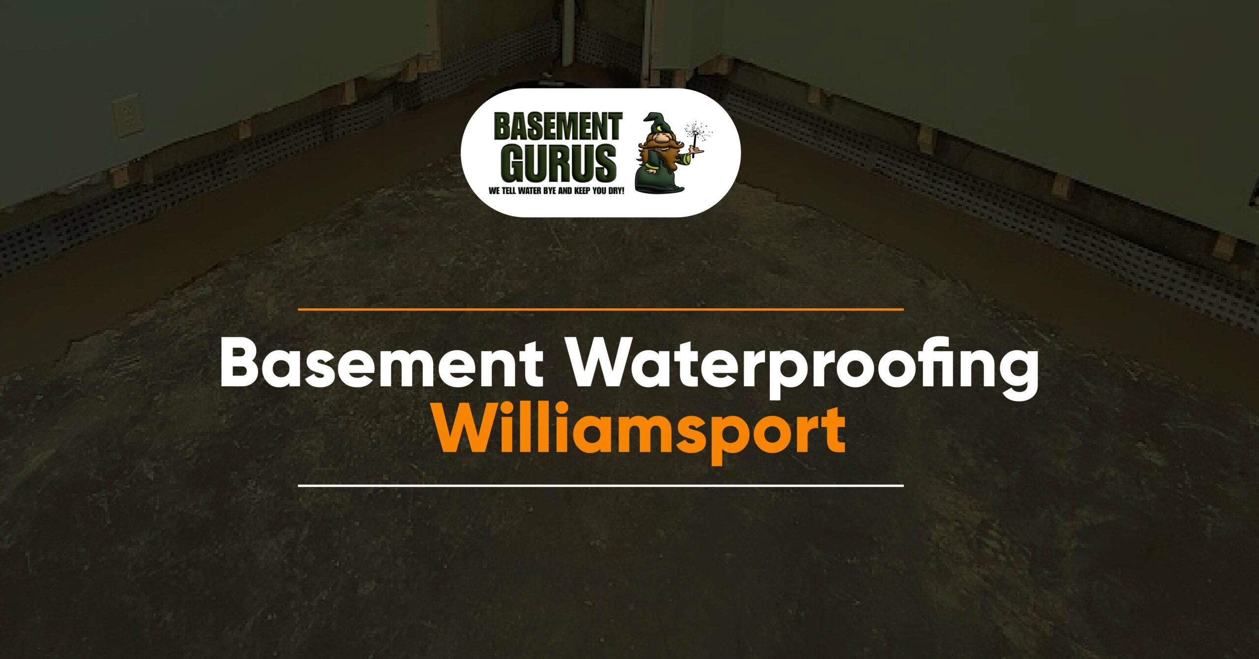 Trusted Basement Waterproofing Experts in Williamsport