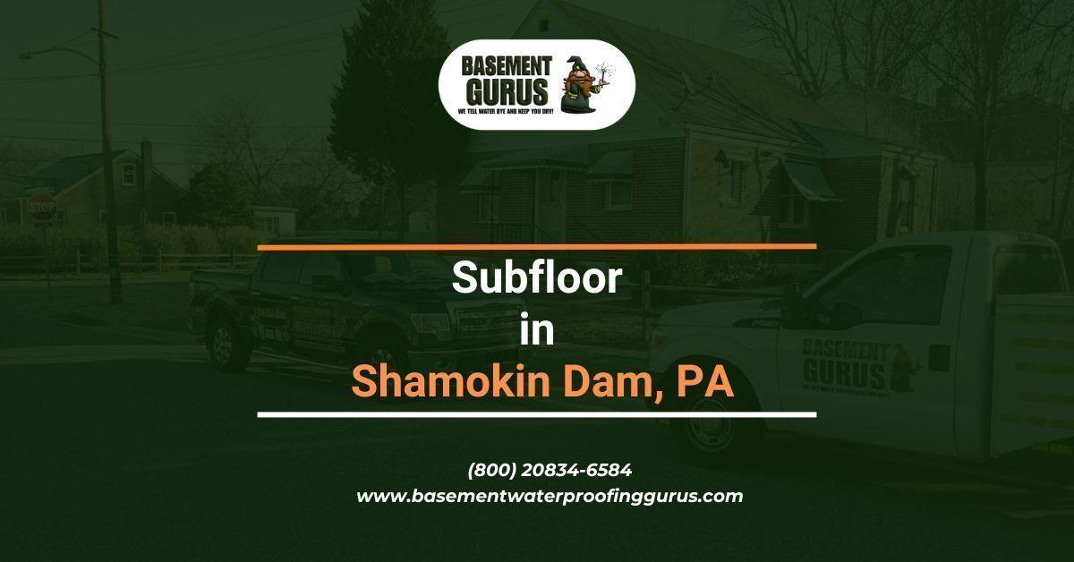 Shamokin Dam PA Subfloor